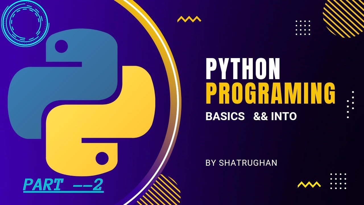 python intro && basics (part-2) |#pythonprogramming #pythonbasics # ...