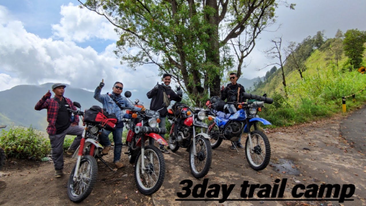 Perjalanan trail camp bromo B29 P30 part 2 motocamp #trabas #camping # ...