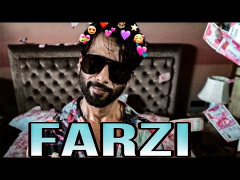 FARZI Series Sahid Kapoor Attitude New Status 😈🥵 #farzi #farzitrailer #shorts