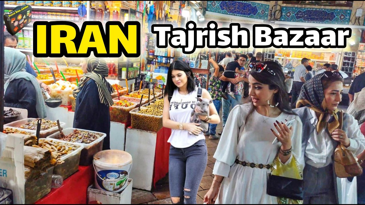 IRAN Walking Tour in the Hot Summer Nights of Tehran and the Reality of ...