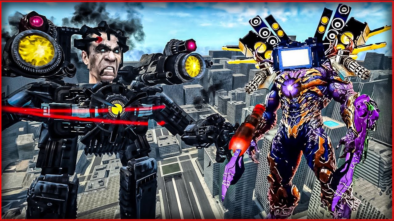 NEW ASTRO G MAN SKIBIDI TOILET VS TITAN TV MECHA AND SPEAKERMAN ...