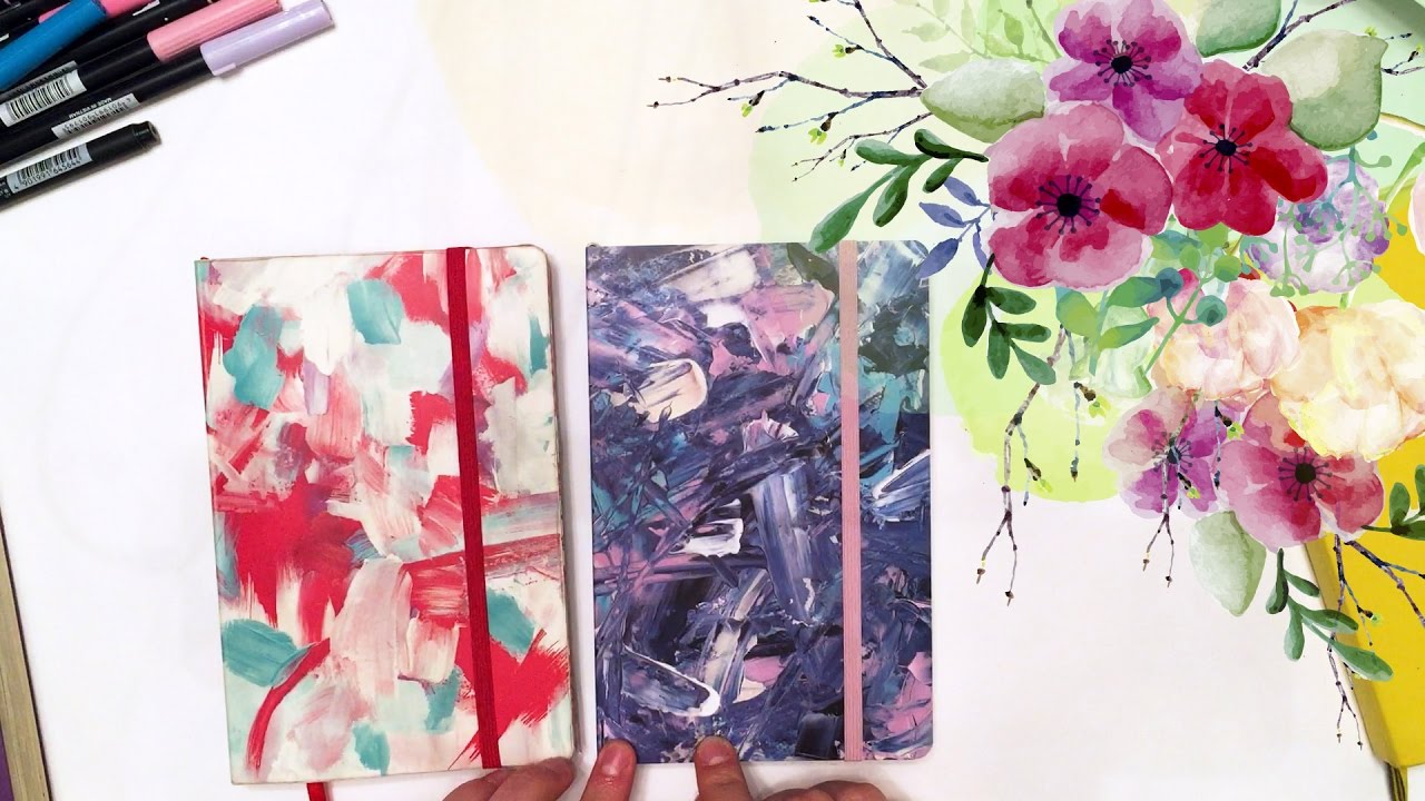 Nowe notesy do bullet journal, czyli haul z targów - YouTube