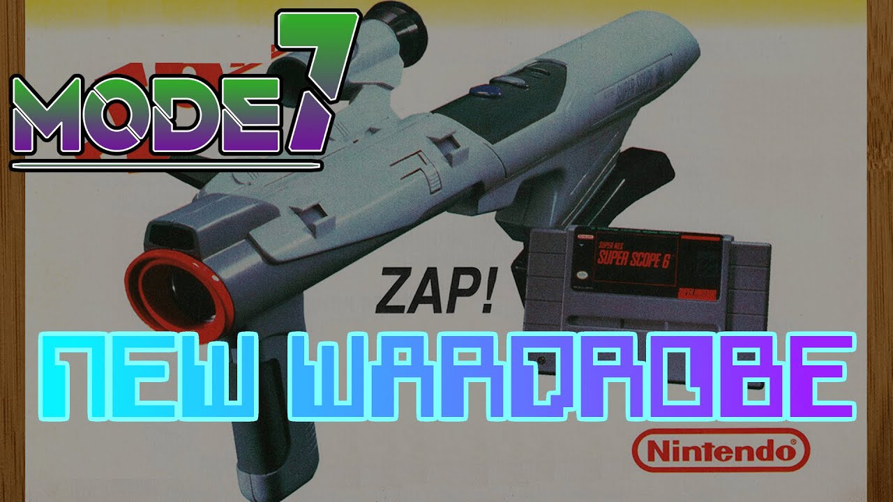 SNES Super Scope 6 Blastris Rap - Mode 7 New Wardrobe lyric video - YouTube