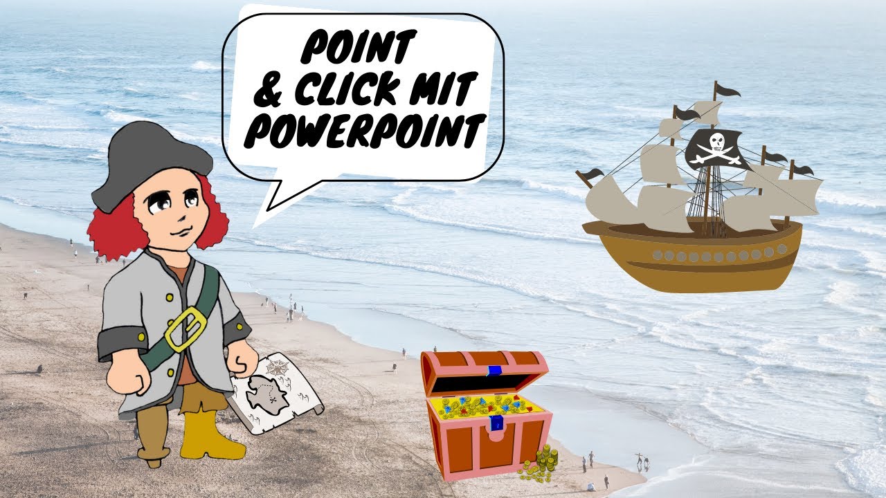 Point-and-Click mit PowerPoint (Alle Schritte in einem Tutorial) - YouTube