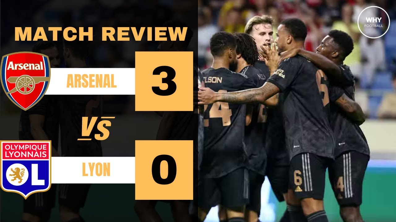 ARSENAL 3-0 LYON REVIEW | Odegaard + Vieira TOP CLASS in Dubai Friendly ...
