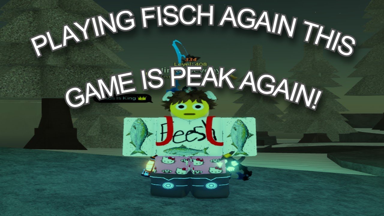 PLAYING FISCH AGAIN THIS GAME IS PEAK COME JOIN LIVE! - YouTube