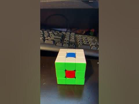 How to do flower pattern on Rubik’s cube 🌸🌸 #cubing #rubikscube # ...