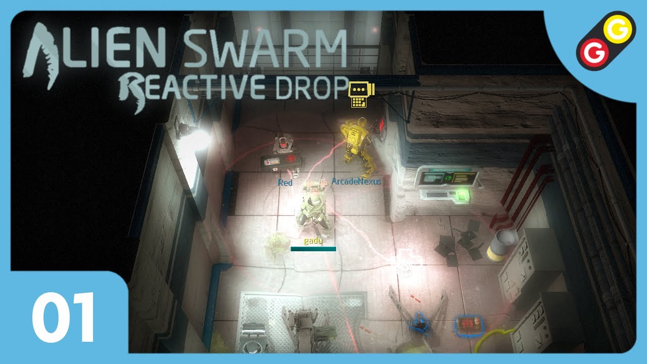 GG - Alien Swarm : Reactive Drop - Let's Play #01 Technicien bas débit ...