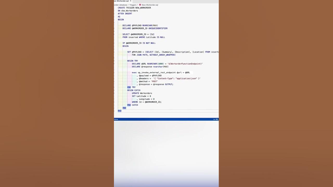 Event Driven Workflows Through The Sql Stored Procedure Sp Invoke External Rest Endpoint Youtube