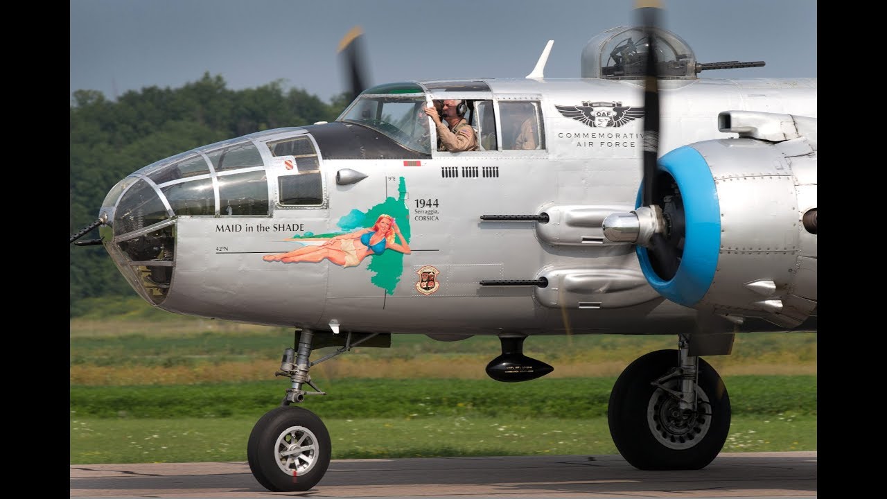 What's it like to fly in a B-25 Mitchell bomber - YouTube