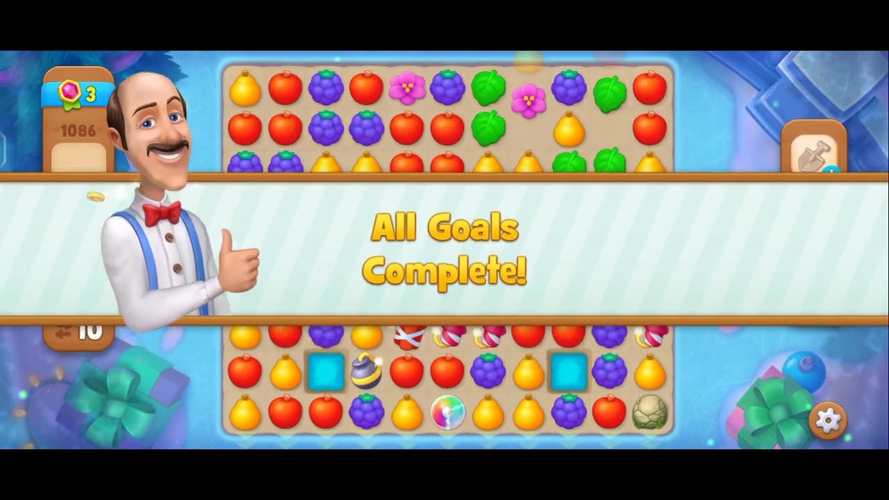 Gardenscape games level 1081-1090, Playrix games - YouTube