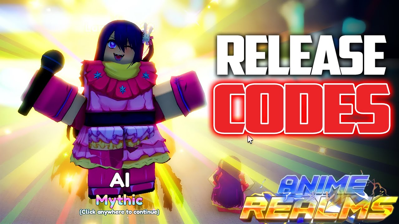 RELEASE ANIME REALMS! ALL NEW CODES - YouTube