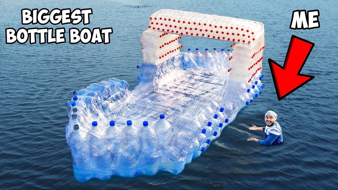 We Built World s Biggest Water Bottle Boat Guinness Record we-built-world-s-biggest-water-bottle-boat-guinness-record