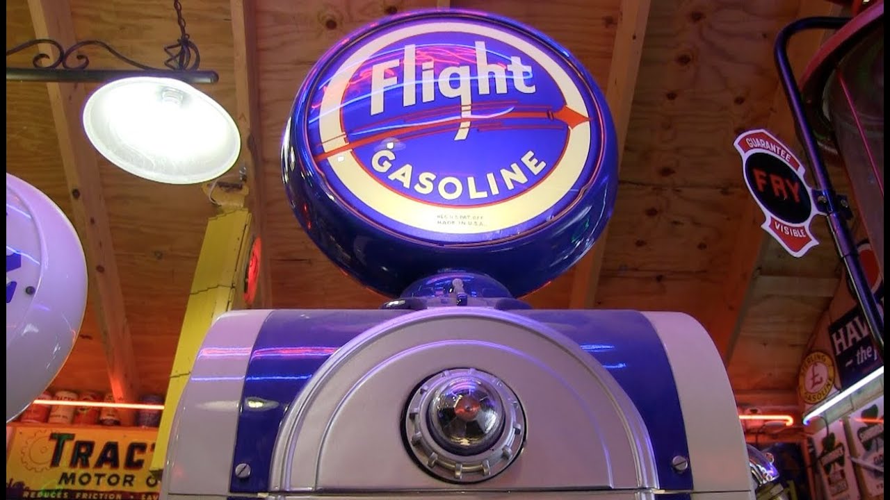 The World's Most Beautiful Gasoline Pump Revealed - YouTube