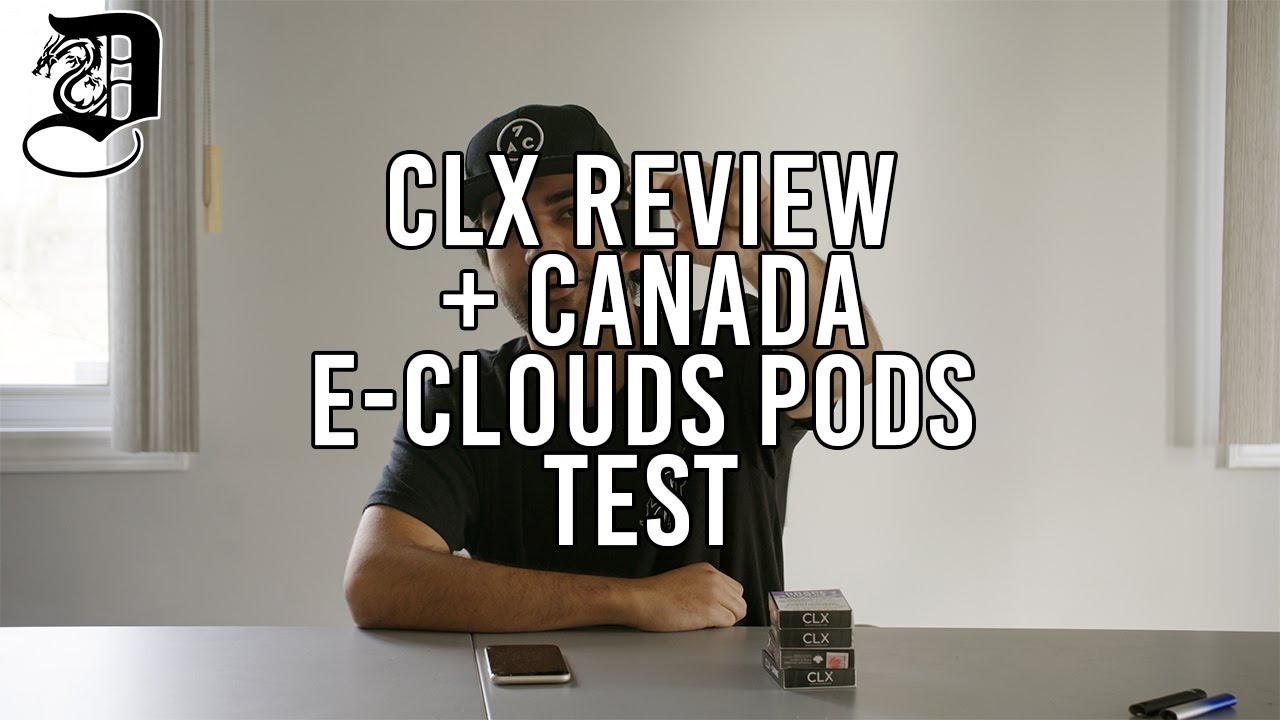 CLX Device Review + Canada E Cloud Pod Test | STLTH Vape | Vape ...