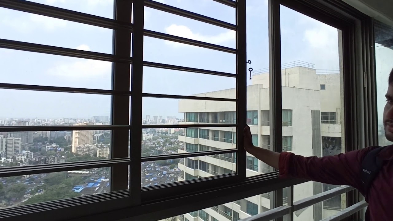 Aluminium Sliding Grill Window For Child Safety | Recommended for ...