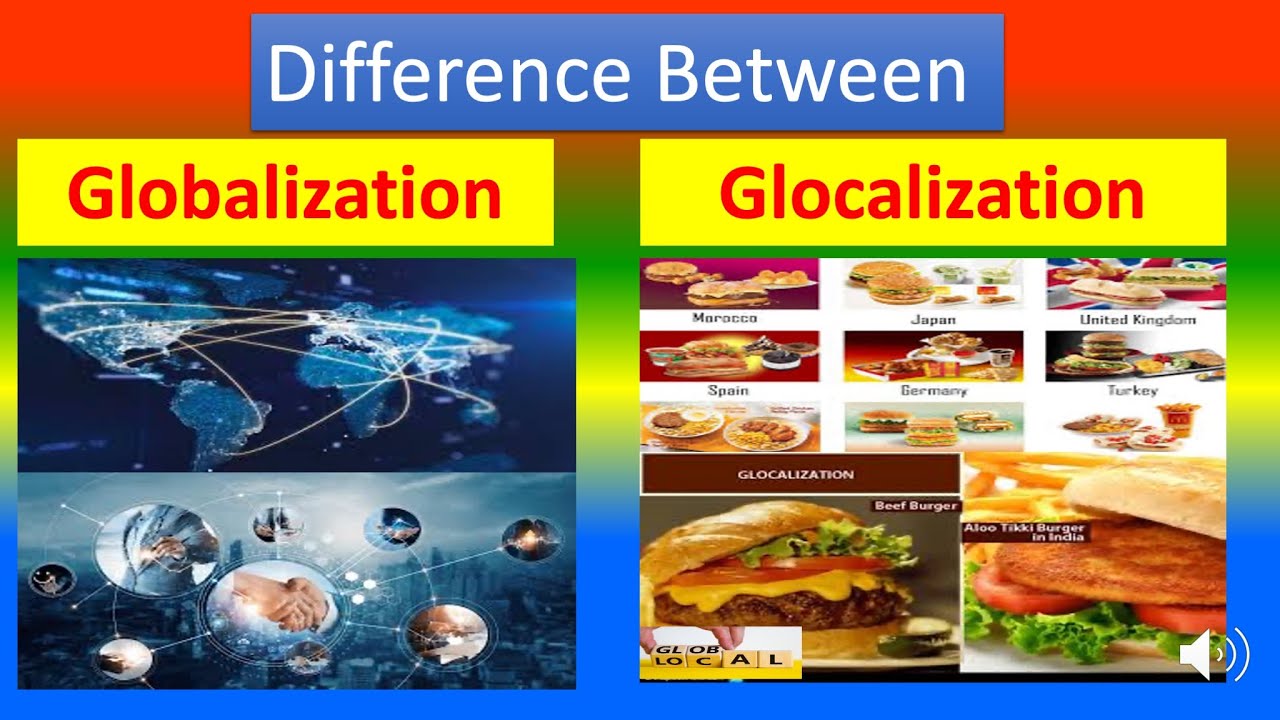 Differences Between Globalization and Glocalization - YouTube
