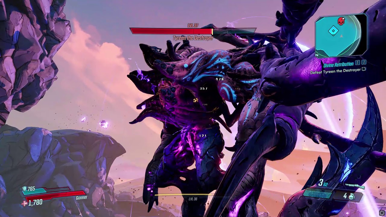 Borderlands® 3 Tyreen the Destroyer fight - YouTube