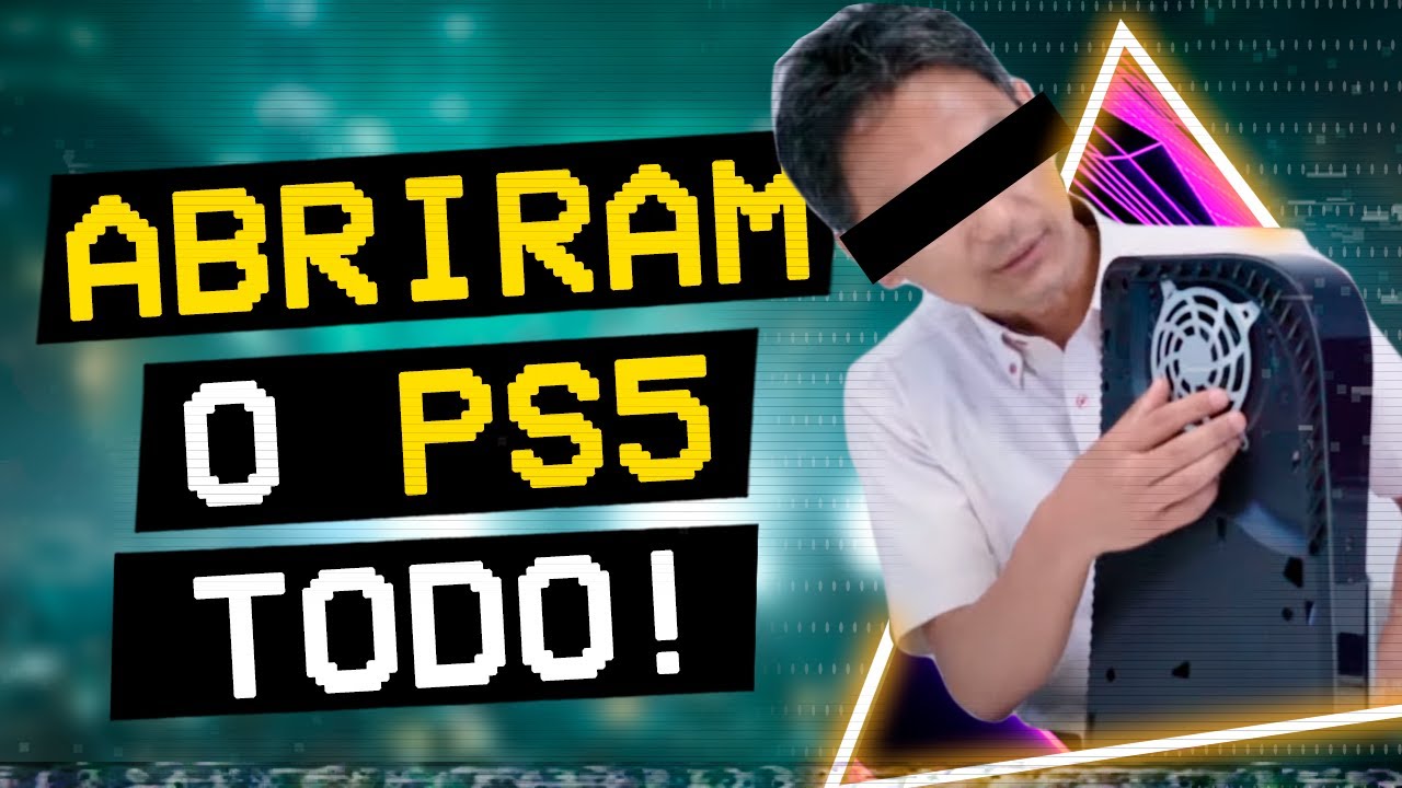 DESMONTANDO o PS5 todo! Vai esquentar? - YouTube