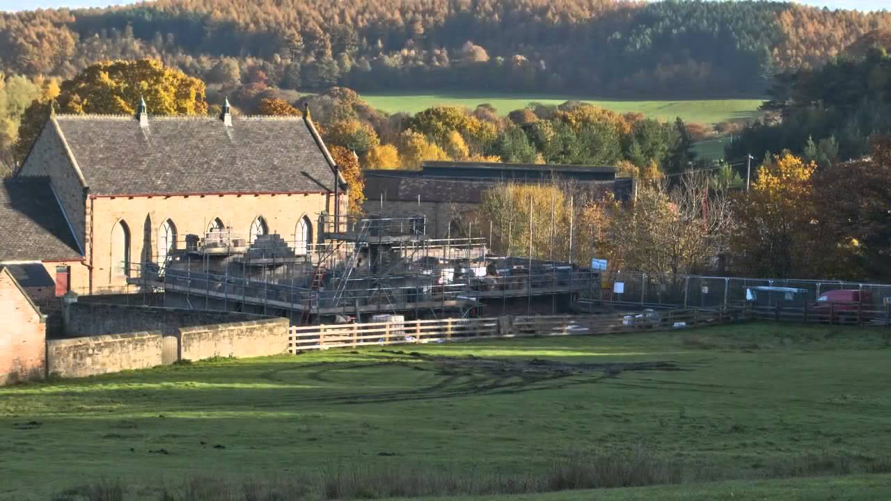 Beamish Museum Davy's Coal Fired Fish & Chip Shop Build Timelapse - YouTube
