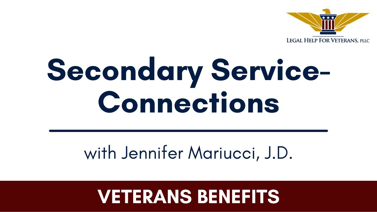 VA Disability Secondary Service-Connections - YouTube