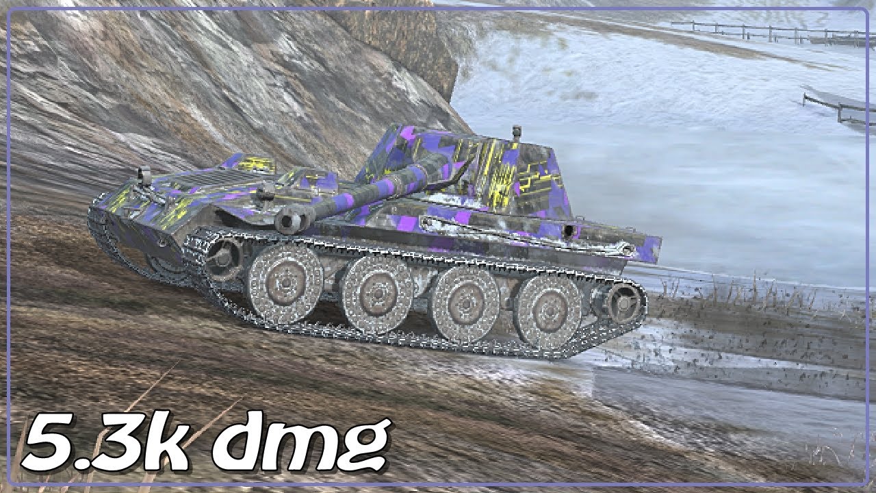 Steyr WT • 4 frags • 5.3k dmg • WoT Blitz - YouTube