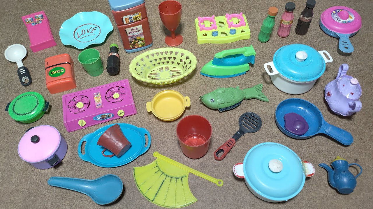 4 Minutes Satisfying Unboxing Mini Toys Set Compilation Asmr ...