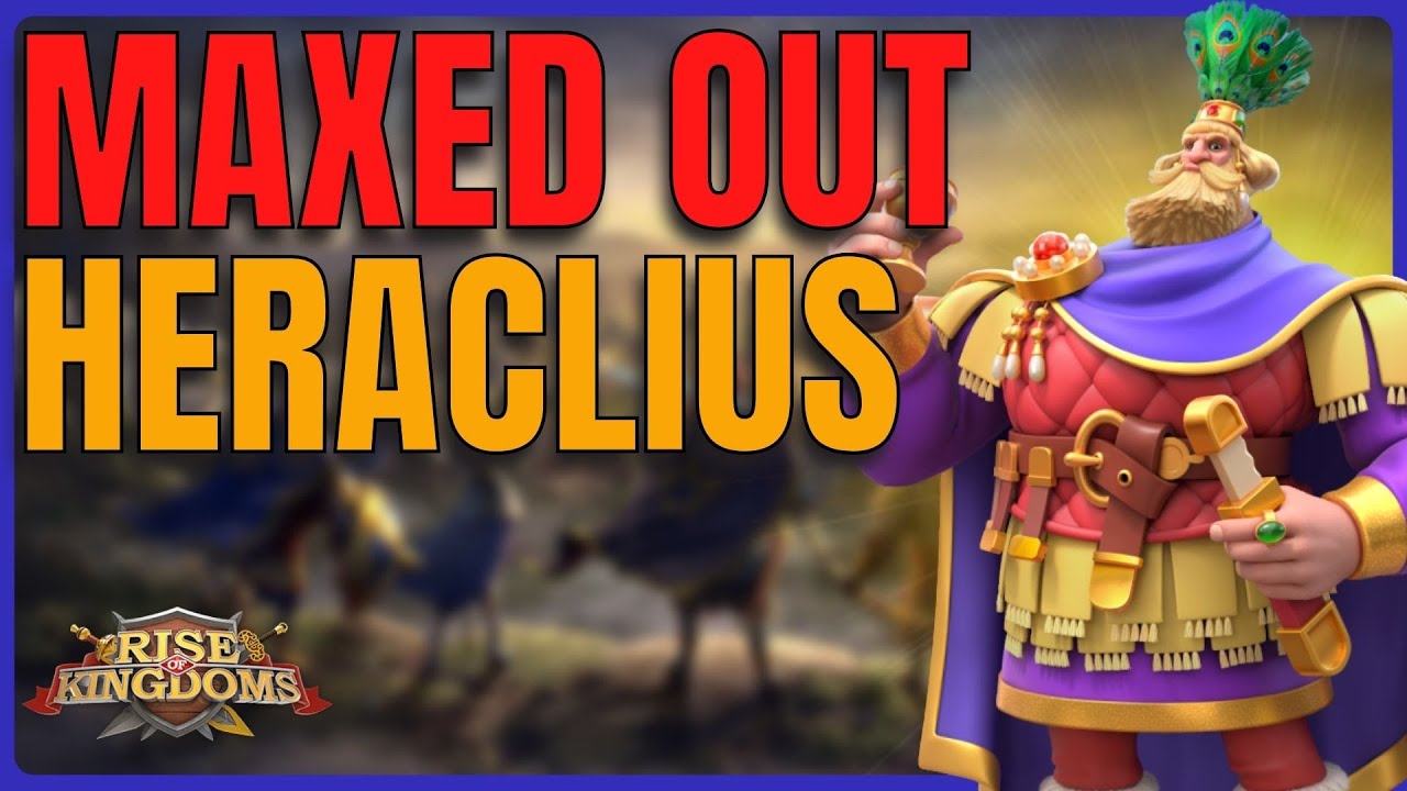 MAXED HERACLIUS TESTING (W/ 2268 homies) || Rise of Kingdoms - YouTube