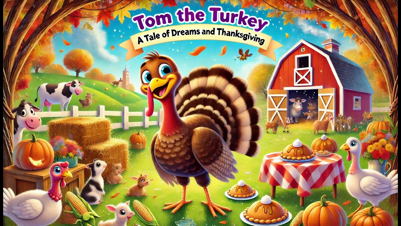 Tom the Turkey: A Tale of Dreams and Thanksgiving | Inspiring Kids ...