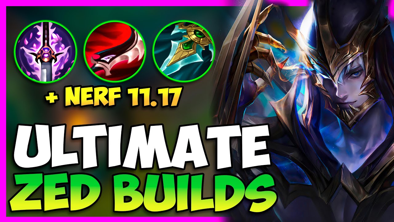 👹 ZED BUILDS S11 EN ESPAÑOL ️ LAS MEJORES BUILDS DE ZED SEGÚN CADA ...
