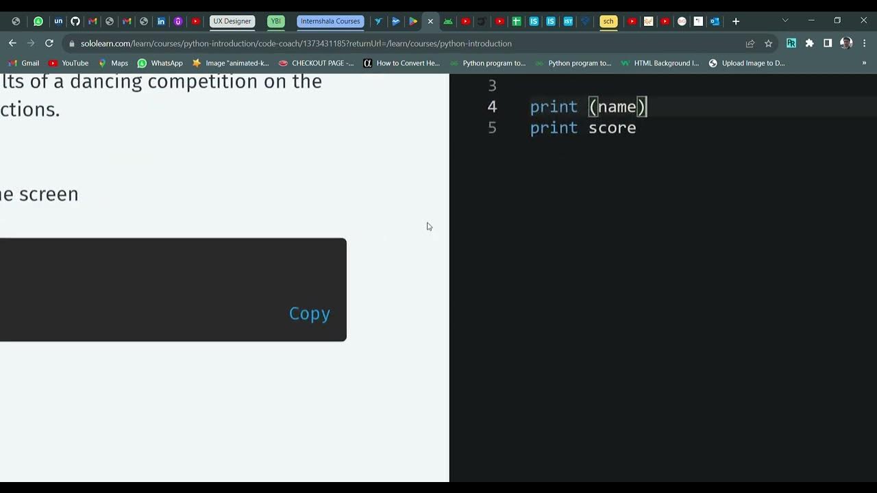 14 And The Winner Is … Introduction To Python Sololearn Youtube