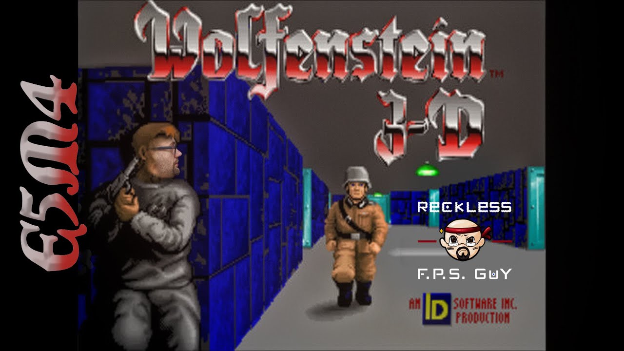 Wolfenstein 3D E5M4 - Difficulty: Bring'em On - 1080p - YouTube