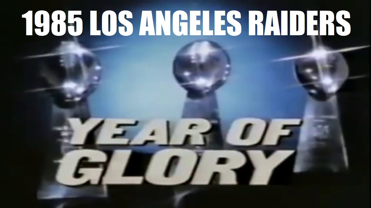 1985 LA Raiders Yearbook - YouTube