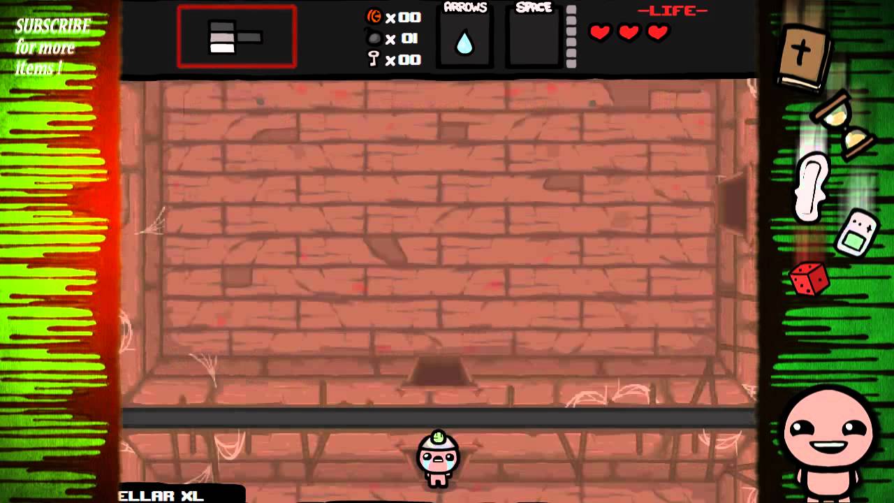 Binding of Isaac items: Spelunker hat - YouTube
