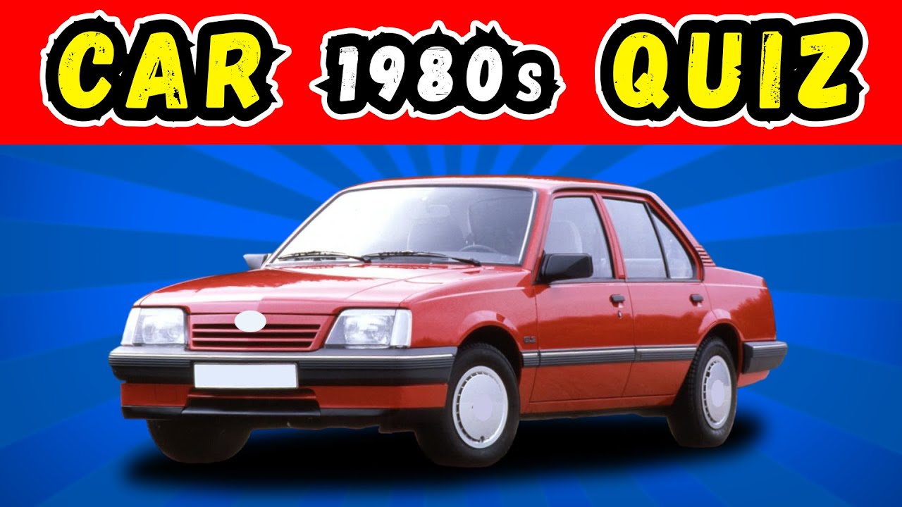 Can You Name These 1980s Cars? - YouTube