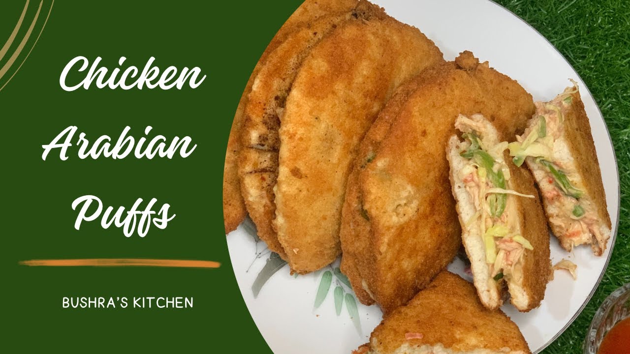 Chicken Arabian Puffs | Ramadan Series 2024 | Day 1 | Iftar Recipes ...