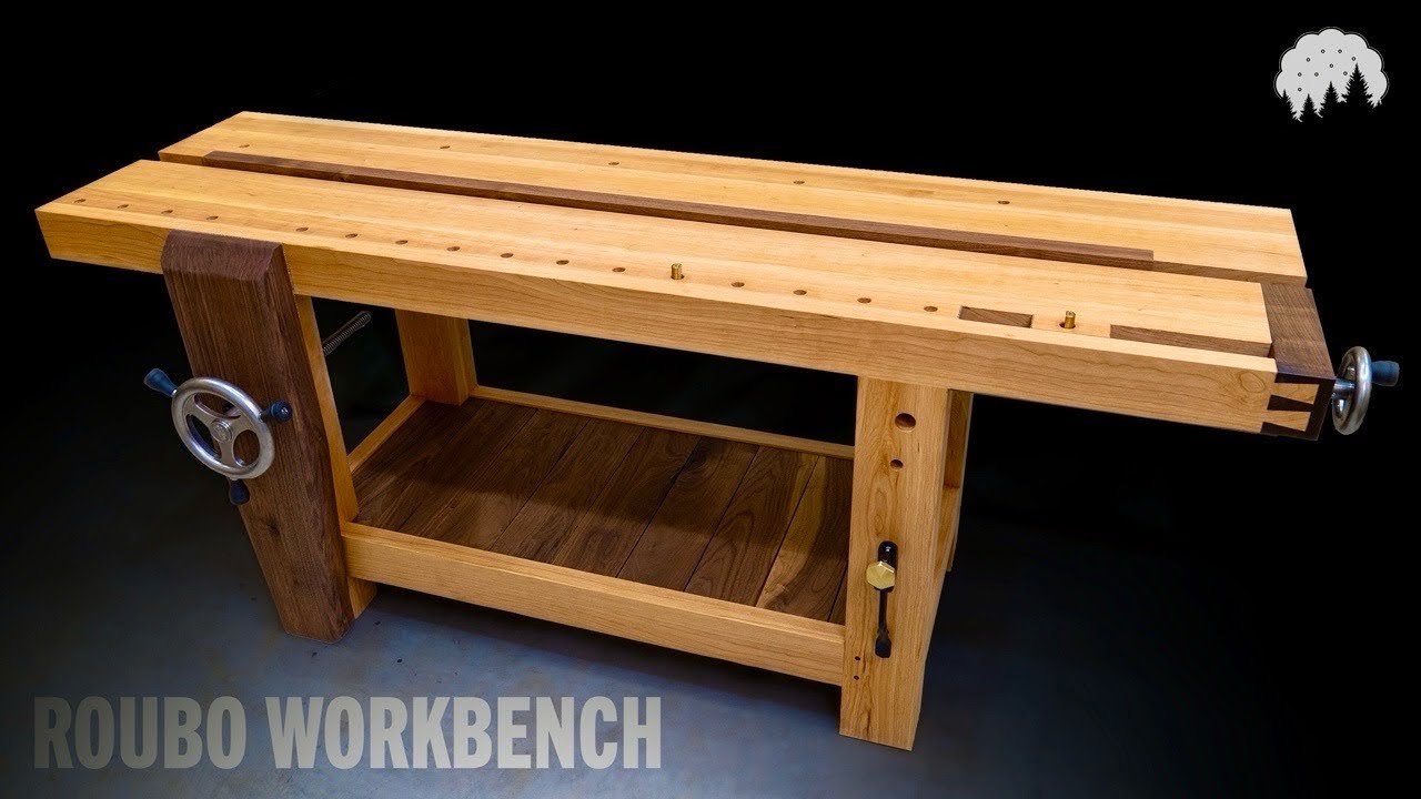 Split Top Roubo: The ULTIMATE Woodworking Project is FINISHED - YouTube