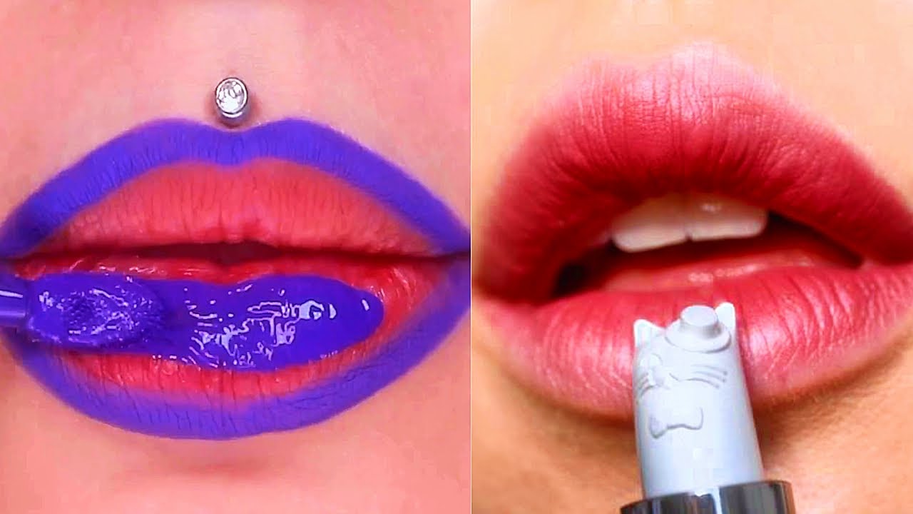 Best Lip Makeup Transformation 2023 | New Makeup Tutorials | DIY Makeup ...