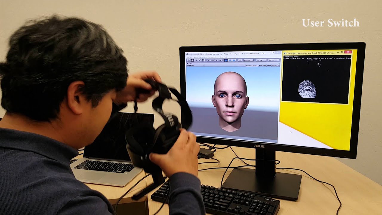 BinaryVR - VR Headset Calibration Mode - YouTube