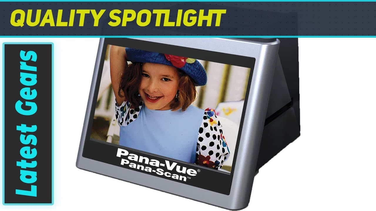 Pana-Scan Slide & Film Scanner: Easiest Way to Digitize Old Photos ...