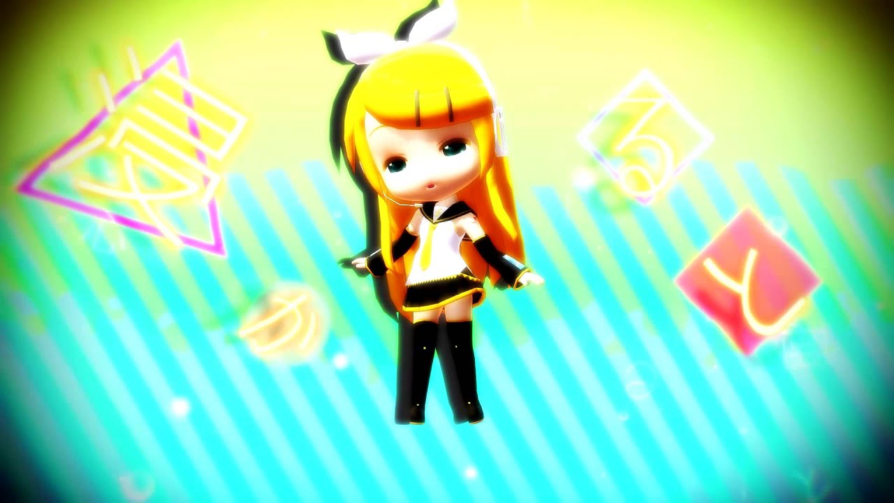 【MMD - PV】- シティライツ - City Lights - Rin Kagamine future style Rummy ...