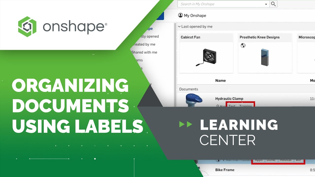 Organizing Documents Using Labels | Document Management - YouTube