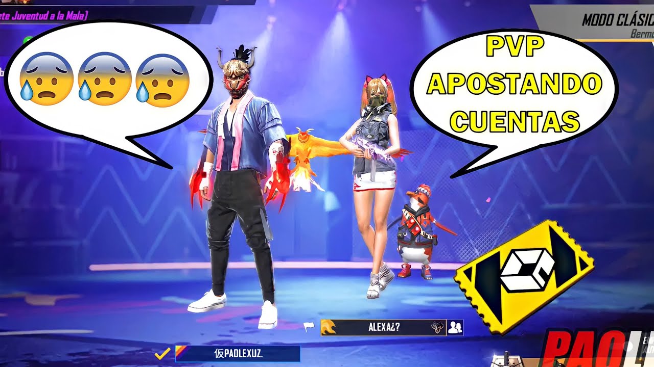 ALEXA FF ME RETA A UN PVP APOSTANDO MI CUENTA SAKURA 😱 PERDI? 😭 - YouTube