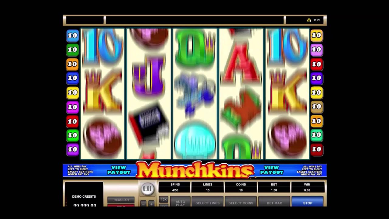 Munchkins Slot Machine Online - Slots Monitor - YouTube