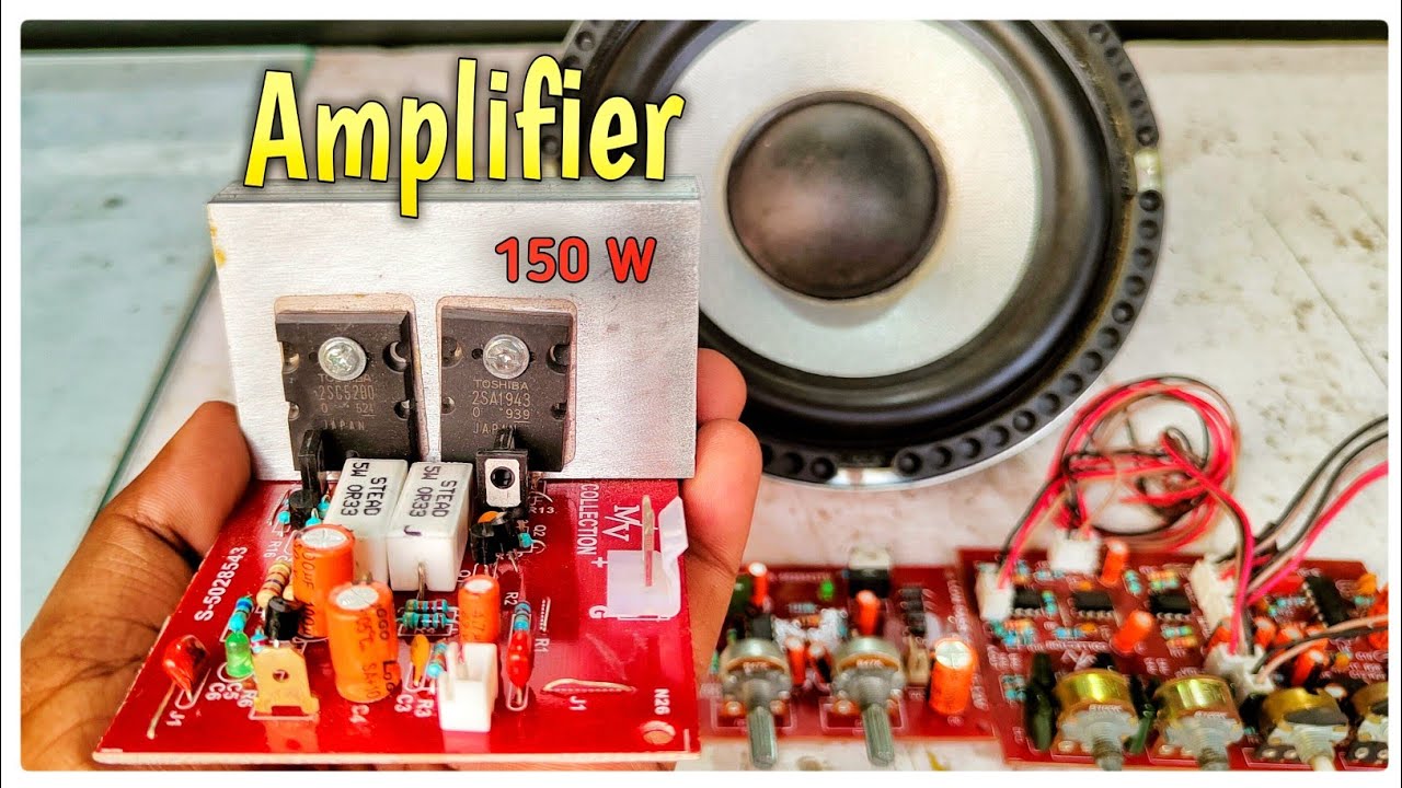 Amplifier 150Watts || amplifier board || Mini amplifier || strong bass ...