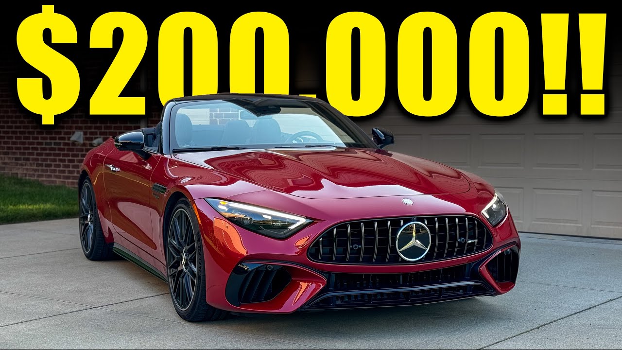 Living with A $200,000 Mercedes SL63 AMG!! - YouTube