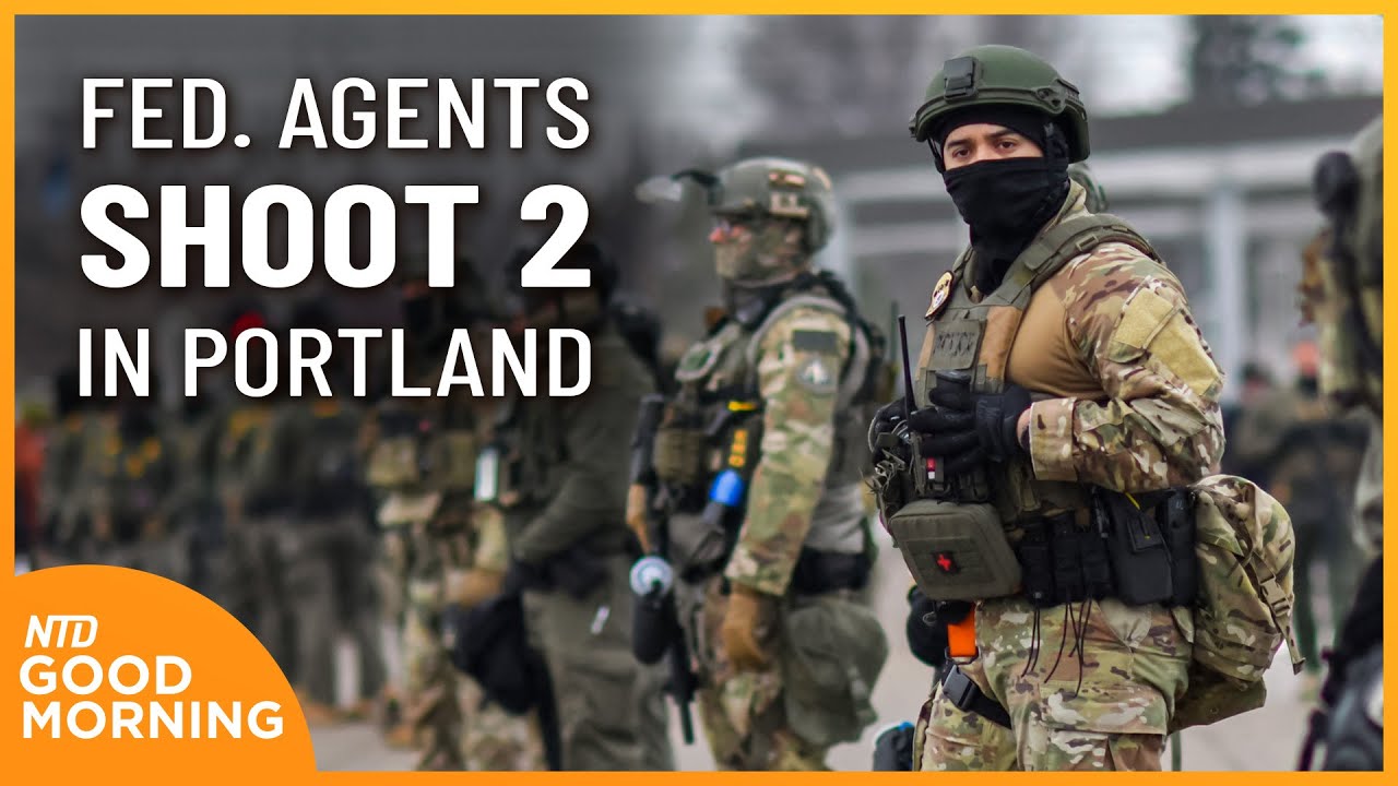 Federal Agents Shoot 2 In Portland; New DOJ Role to Tackle Fraud | NTD ...
