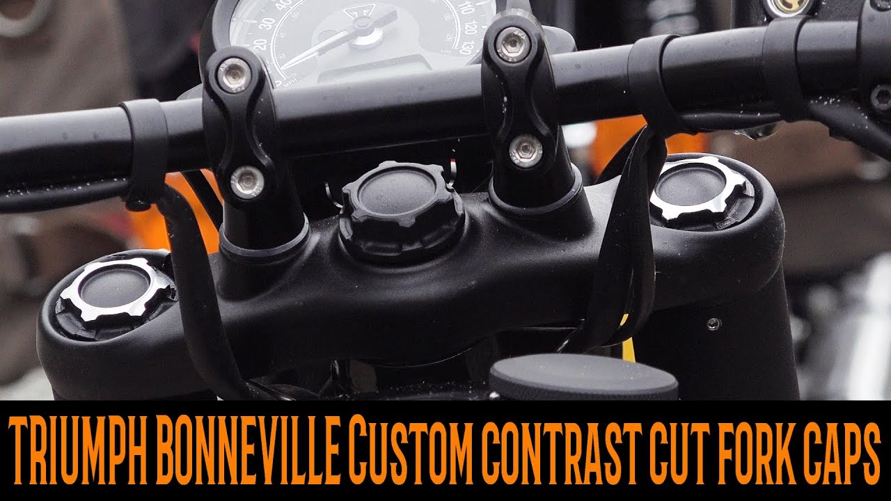 Triumph Bonneville ALL MODELS, CAPOS Custom contrast cut & Titanium ...
