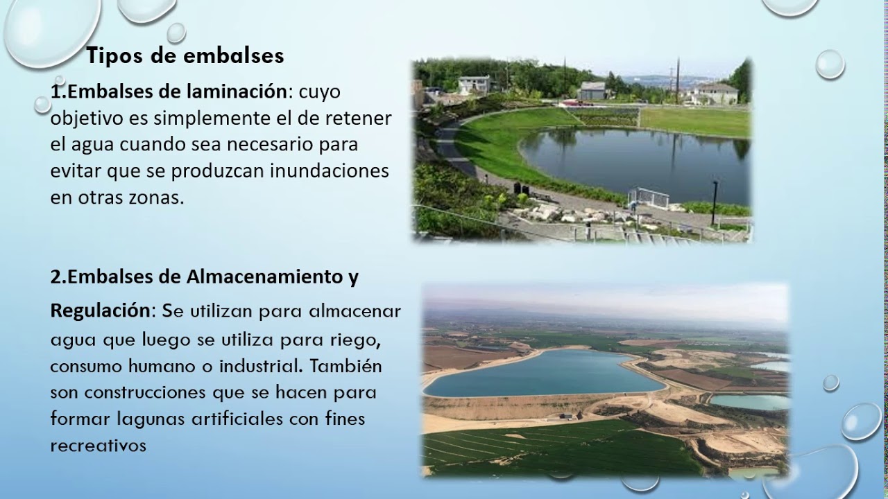 PRESAS Y EMBALSES-(clasificación de embalses) - YouTube