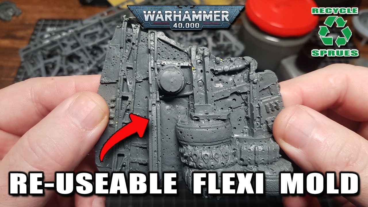 How to SPRUE CAST Your Warhammer 40k Miniatures (DIY Casting Tutorial ...